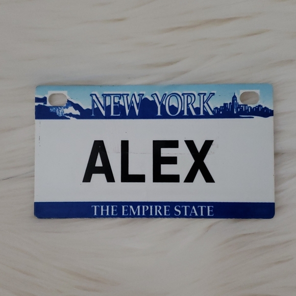 Accessories | Alex New York Name Tag | Poshmark